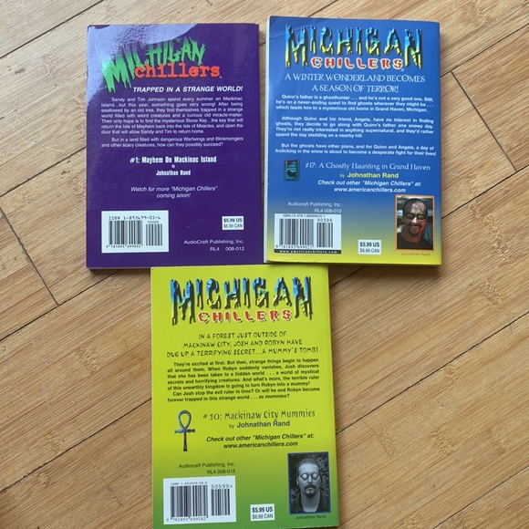Other | 3 Michigan Chiller Books | Poshmark